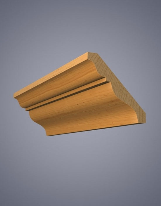 Pine Cornice 142mm x 21mm Finished Size