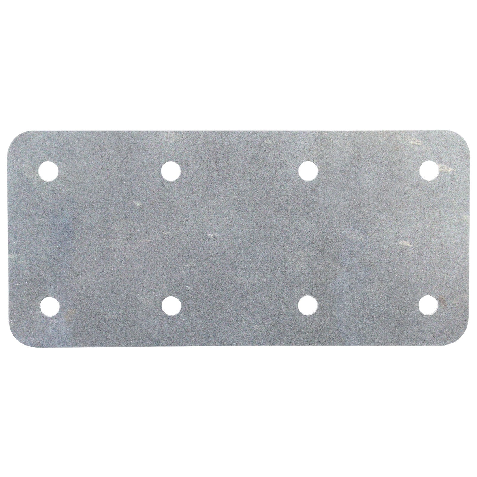 No.4718 Short Internal Sleeper Straight Flat Support Plate Pre-Galvani