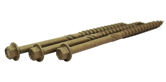 200mm x 6.7mm Hex Drive Structural Timber Screws (BOX 50)