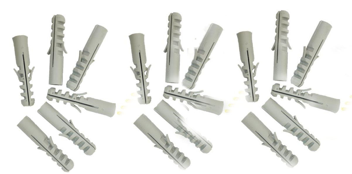 M10 x 50mm Nylon Rimless Plugs (50)